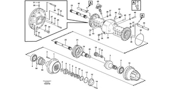 Eixo Planetário Dianteiro 56005